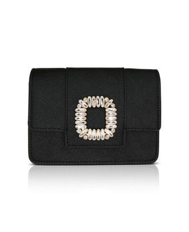 Valentine Clutch with Crystal Brooch by Badgley Mishcka