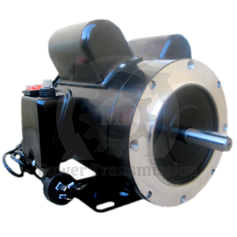 12V 0.75kW 750Watt 1 HP 1750rpm DC motor TEFC NEMA 56C Foot Mount - MK ...