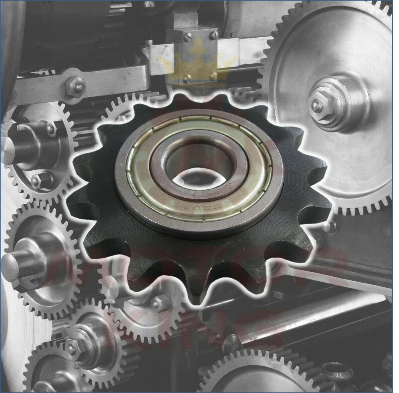 Tensioner 12B-1 Idler Sprocket 15Teeth Tooth 20mm ID - MK Power ...