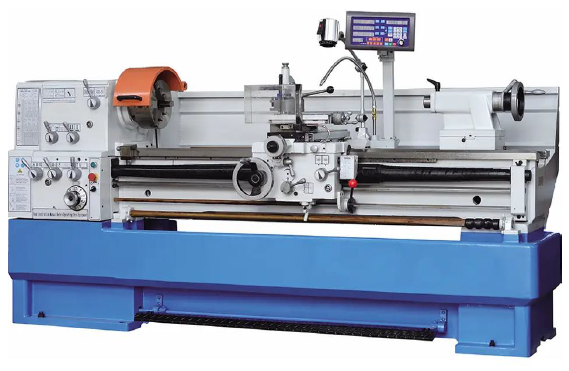 Lathe Machine 410 x 1500mm Turning Capacity with 58mm Spindle Bore - MK ...