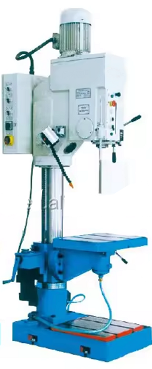 Drilling Machine 40mm Max Drilling Capacity with 4MT Spindle Taper and Auto Up Down Table MK Power Transmission