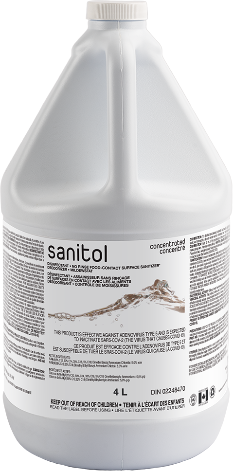 SAFEBLEND SANITOL CONCENTRATED DISINFECTANT 4L - Safety Express