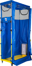 HEPAZONE S PORTABLE CONTAINMENT SYSTEM W/ ELECTRIC HEPA NOMAD - Safety ...