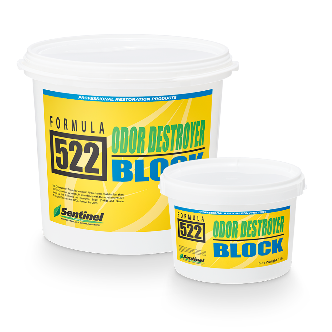 SENTINEL 522 ODOUR DESTROYER BLOCK 1 LB - Safety Express