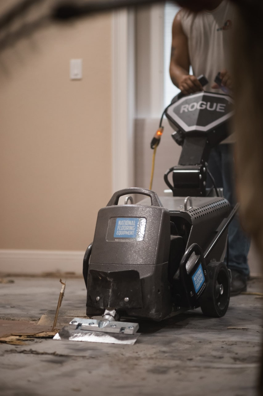 NATIONAL FLOORING ROGUE WALK-BEHIND FLOOR SCRAPER - Safety Express