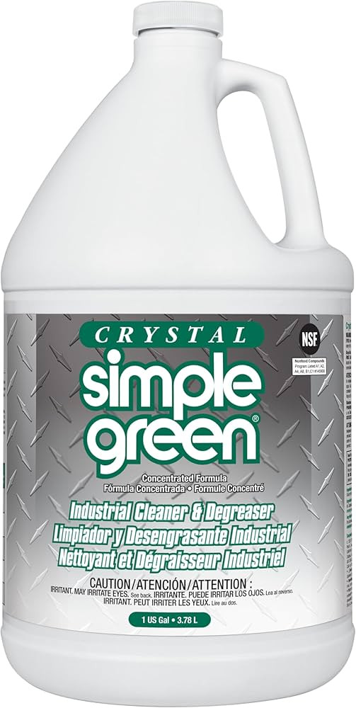 SIMPLE GREEN CRYSTAL INDUSTRIAL CLEANER AND DEGREASER 3.78 L - Safety ...