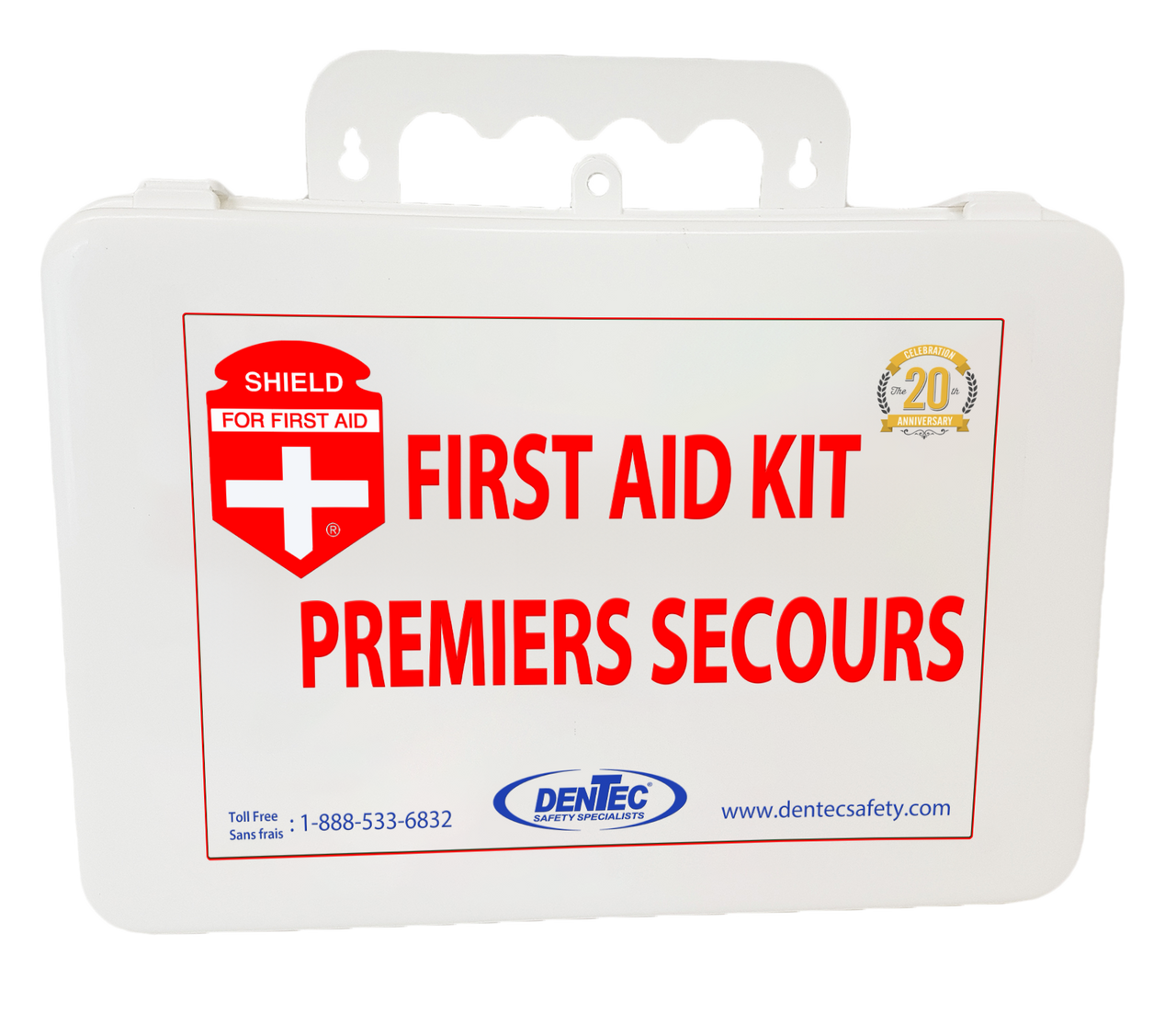 DENTEC FIRST AID KIT REGULAR 6-15 PERSON ONT SCH (9)1 KIT, 16U BULK ...