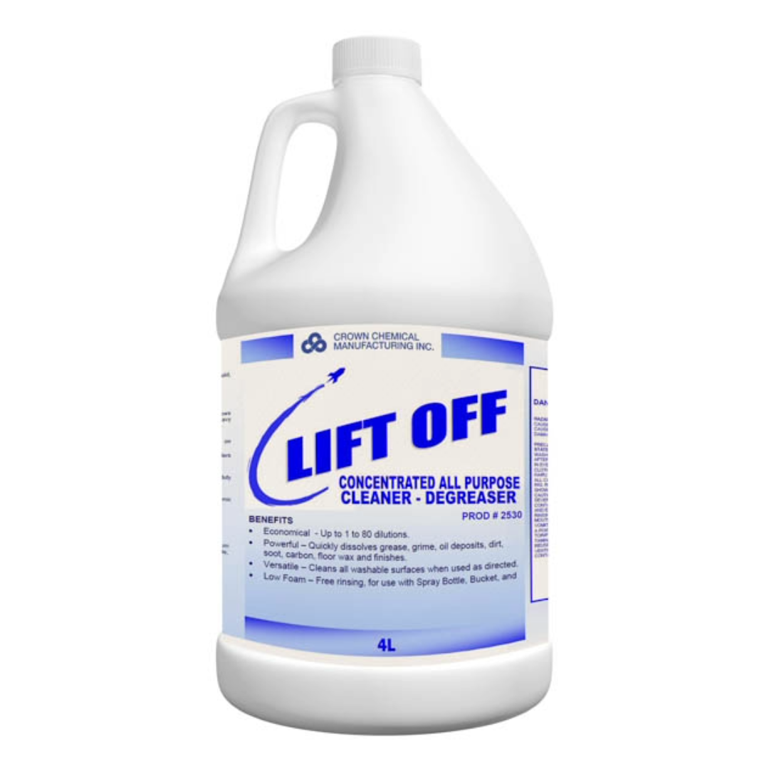 CROWN LIFT OFF CLEANER DEGREASER 4L - Safety Express