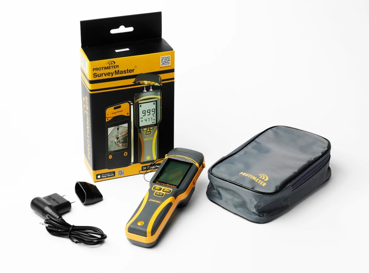 PROTIMETER SURVEYMASTER PIN & PINLESS MOISTURE METER (NEW STYLE ...