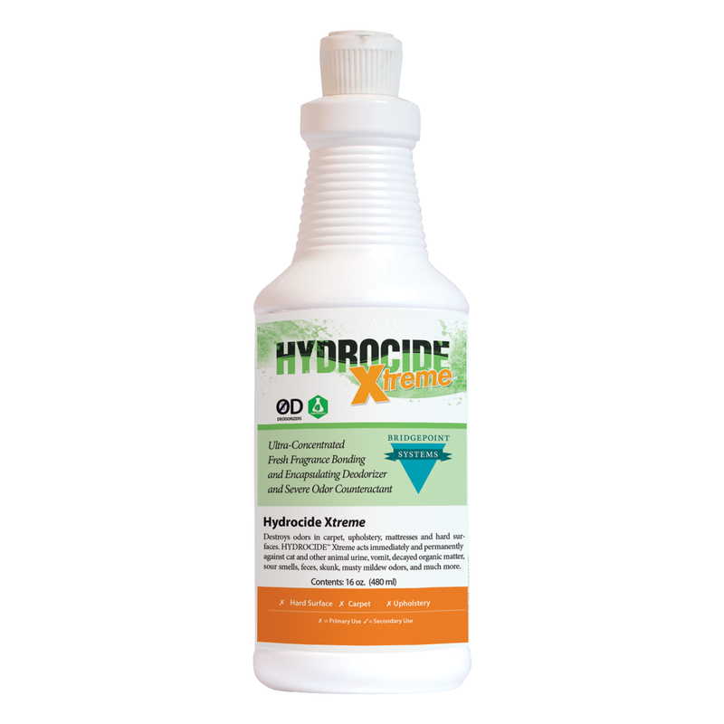 BRIDGEPOINT HYDROCIDE XTREME DEODORIZER & SEVERE ODOUR COUNTERACTANT QT ...