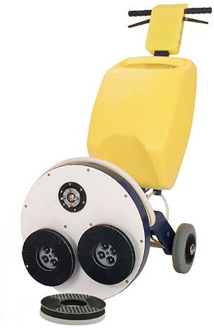CIMEX CYLONE48 19 IN COUNTER ROTATING CARPET MACHINE W/ PAD DRIVERS ...