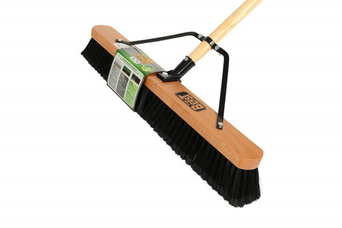 GLOBE 24 IN ASSEMBLED CONTRACTOR PUSH BROOM W/ HANDLE - Safety Express