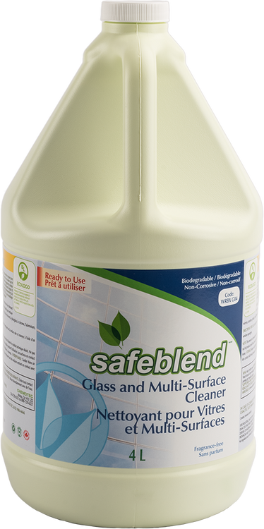 SAFEBLEND GLASS & MULTI SURFACE CLEANER RTU 4L - Safety Express