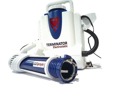 TERMINATOR 2.5 GAL ELECTROSTATIC BACKPACK SPRAYER - Safety Express
