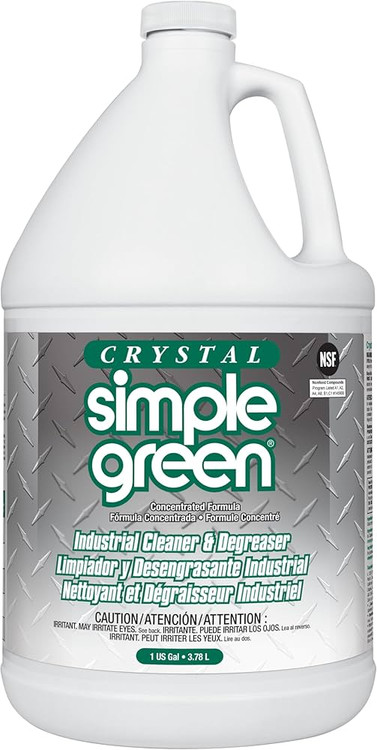 SIMPLE GREEN CRYSTAL INDUSTRIAL CLEANER AND DEGREASER 3.78 L - Safety ...