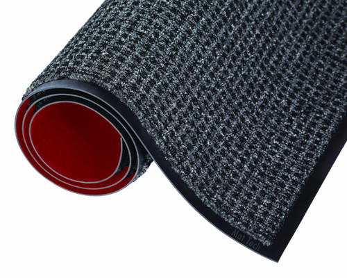 OXFORD ELITE MEDIUM/HIGH TRAFFIC MATTING 4FT X 6FT GREY/BLACK - Safety ...