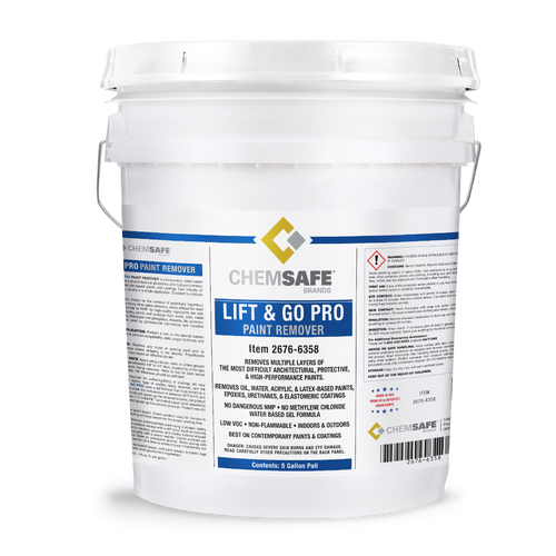 CHEMSAFE LIFT & GO PRO PAINT REMOVER 5 GAL - Safety Express