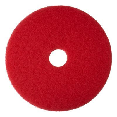 3M 5100PLG RED BUFFING PADS 18 IN, EA - Safety Express