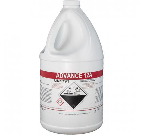 ADVANCE BLEACH 12% 4L X 4 (SOLD BY CASE ONLY) - Safety Express