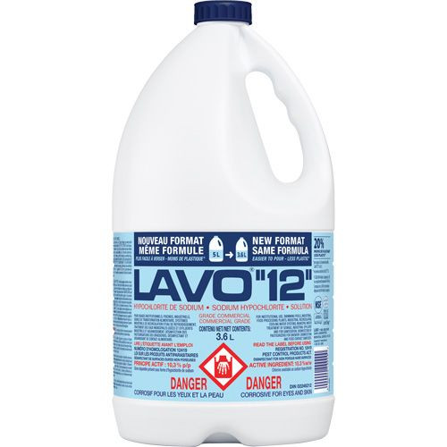 LAVO 12% BLEACH 3.6L - Safety Express