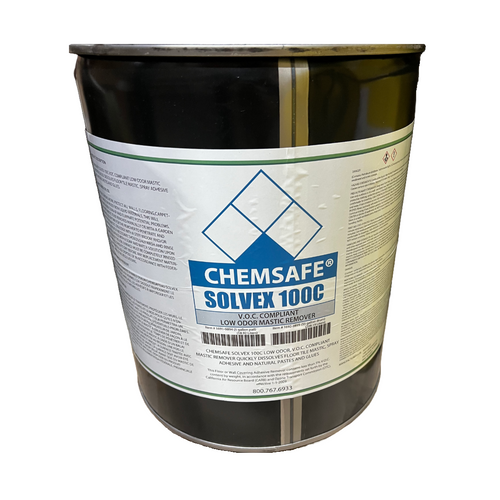 CHEMSAFE SOLVEX 100C LOW ODOUR MASTIC REMOVER 5 GAL - Safety Express