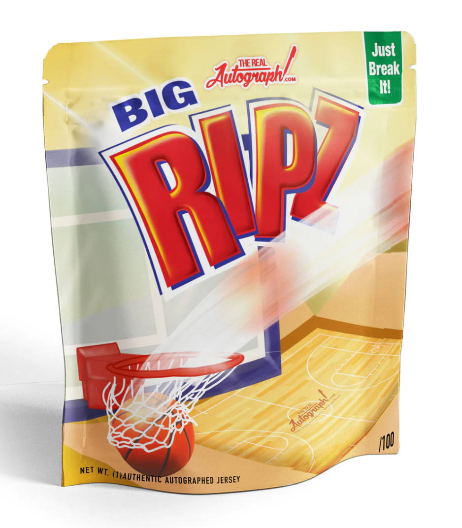 Basketball Jersey Auto Mystery Bag - Big Ripz/The Real Autograph