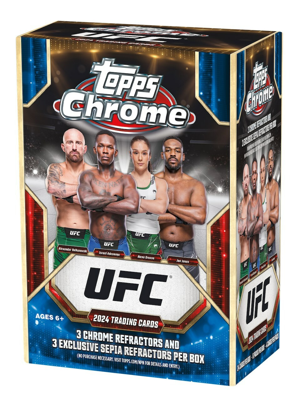 2024 Topps UFC Chrome Blaster Box