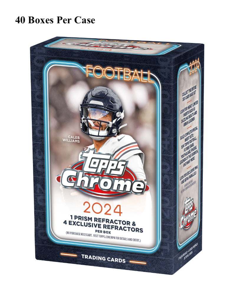 2024 Topps Chrome Football Blaster Case