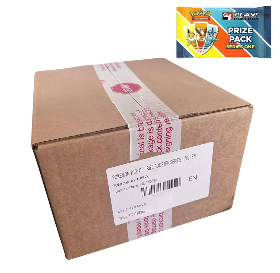 2021 Play! Pokemon Prize Pack Series One 700-Pack Case