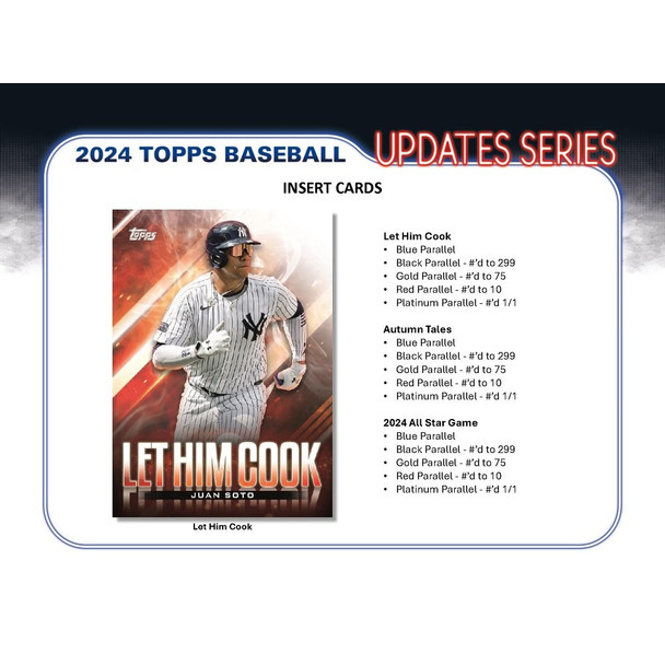 2024 Topps Update Series Baseball Blaster Box