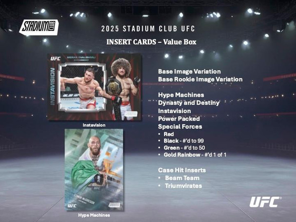 2025 Topps UFC Stadium Club Blaster Box