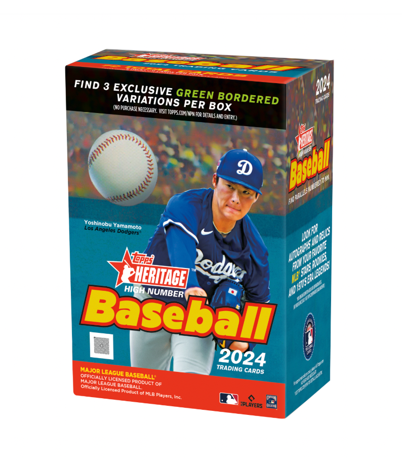 2024 Topps Heritage High Number Baseball Hobby Box