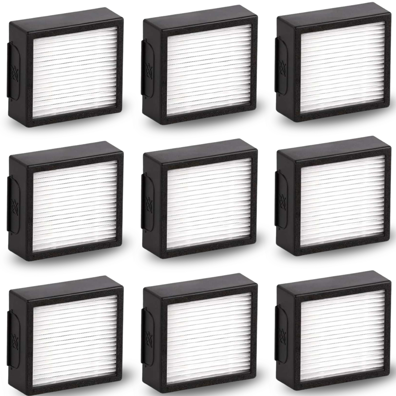 Hygieia (9 Pack) Filters - For iRobot Roomba Combo j7+, j9+, 10 Max Series