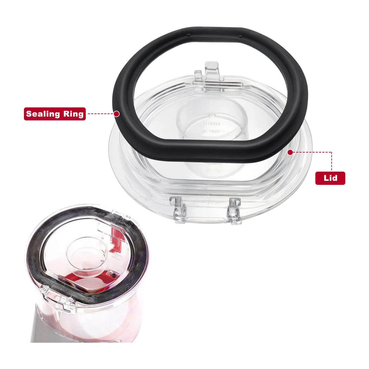 Hygieia Dust Bin Lid - For All Dyson V7 & V8 Models