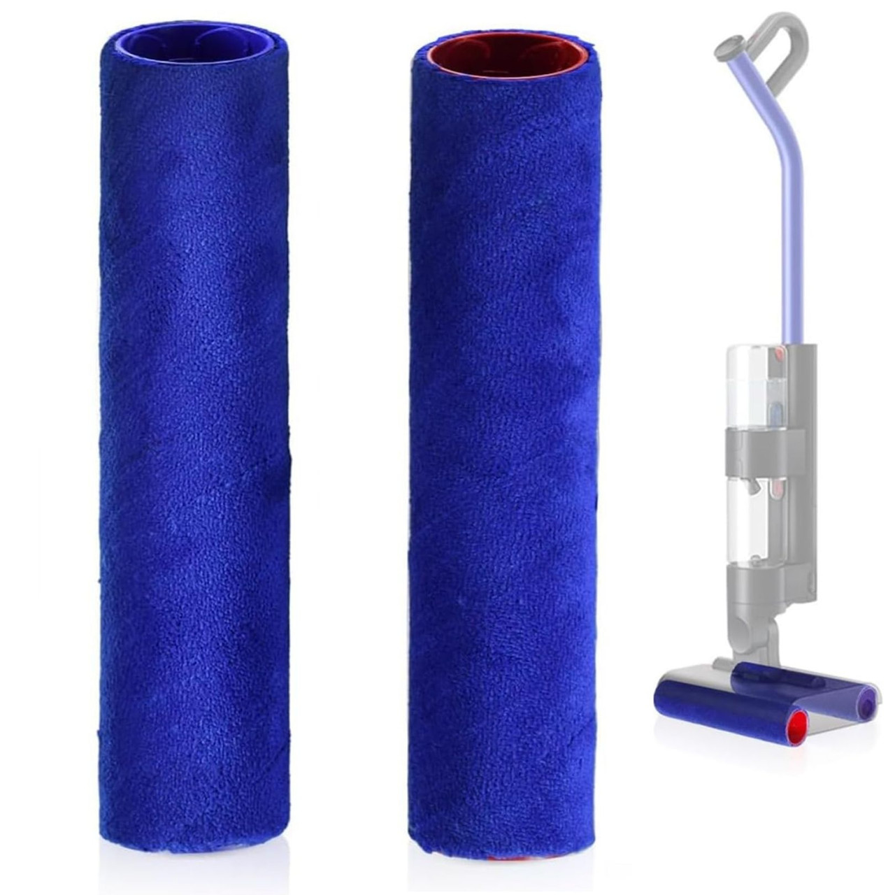 Hygieia Dual Microfibre Rollers - For Dyson WashG1 Wet Cleaner