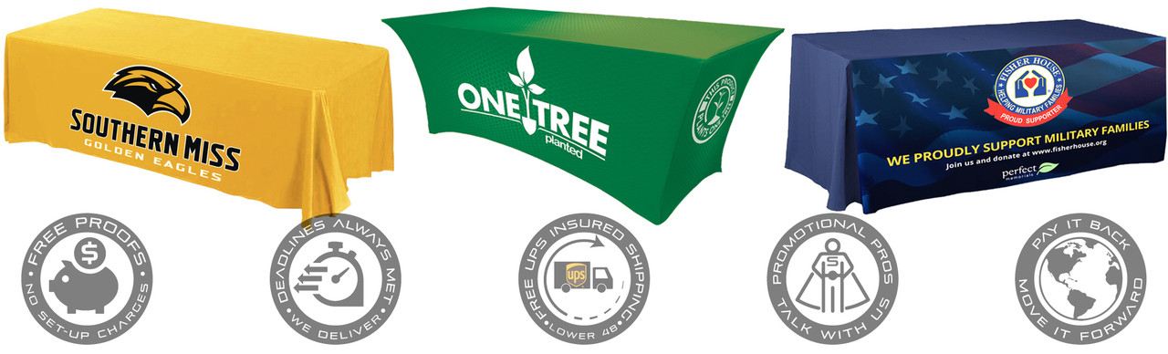 Table Covers - Printed With Your Logo