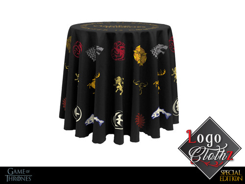 Round Table Covers | Custom Printed With Your Logo | Logoclothz