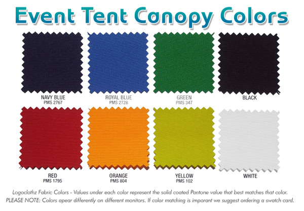 Branded POP Up Canopy One Full Color Logo Imprint