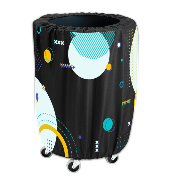 44 Gallon Trash Can Covers Custom Printed in Full Color