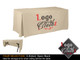 5' Fitted Table Cover Full Color Logo Imprint | Logoclothz