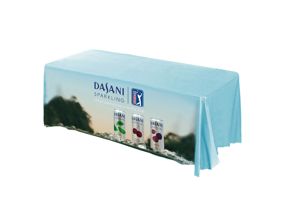 Printed Table Skirting | All Over Print | Logoclothz