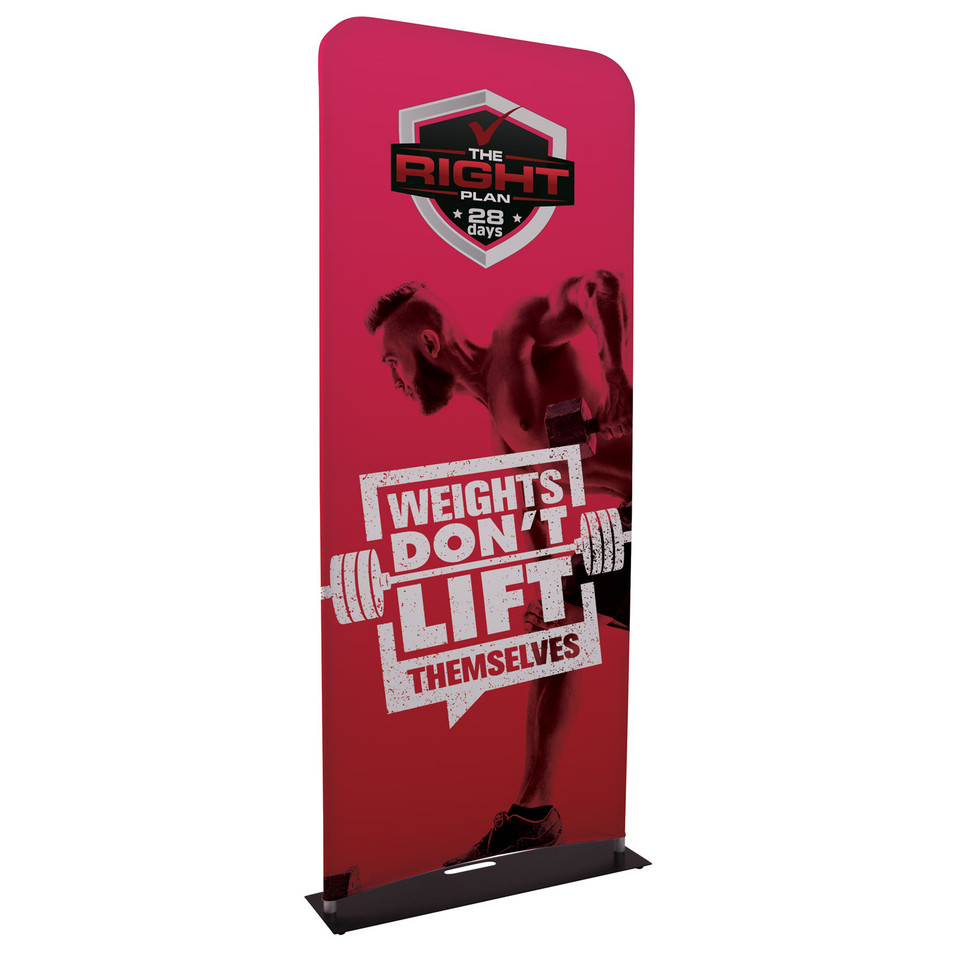 Custom Retractable Standing Banner | Event Show Backdrops Printed in ...