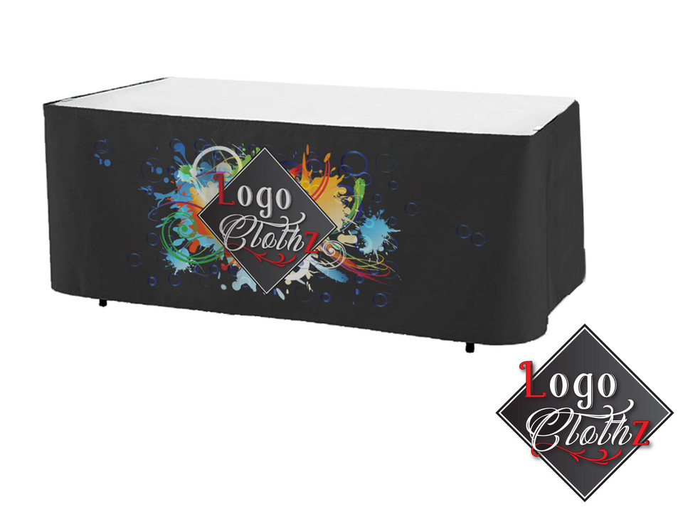 Table Wraps Logo Printed | Flat Panel Print | Logoclothz