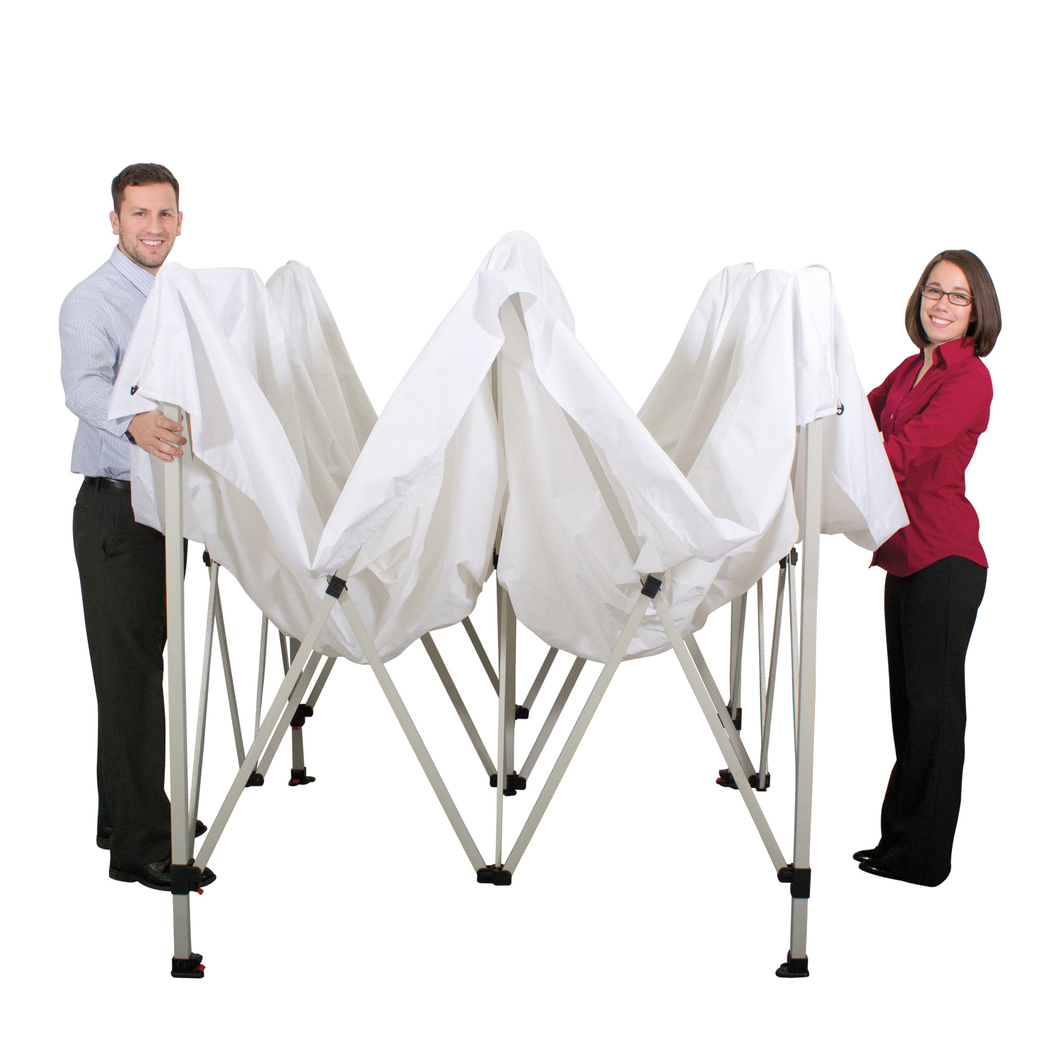 Branded POP Up Canopy One Full Color Logo Imprint