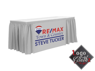 Custom Print Table Skirts | PMS Color Match | Logoclothz