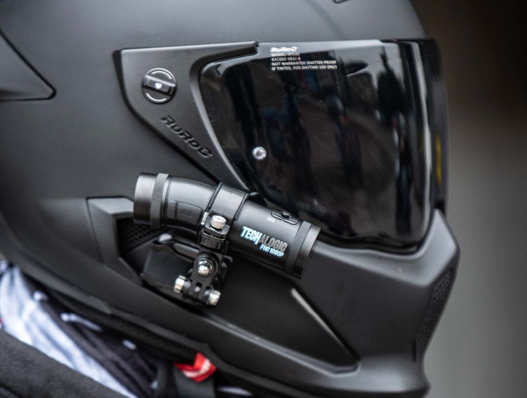 Techalogic DC-1 Dual View Helmet Camera | Mad4bikes