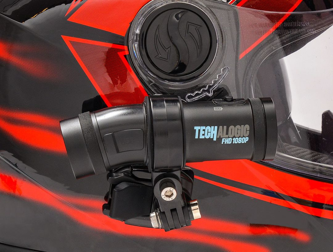 Techalogic DC-1 Dual View Helmet Camera | Mad4bikes