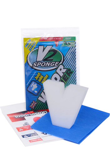 V2 Sponge Helmet Visor Cleaning Kit | Mad4bikes