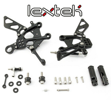 Suzuki GSX-S1000 Lextek CNC Adjustable Rear Set 2015 to 2019