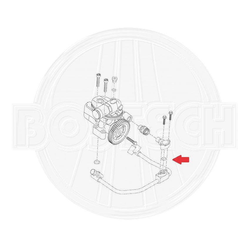 Ford 6.0L PowerStroke HPOP STC Fitting to Branch Tube O-Ring - BT-Power ...